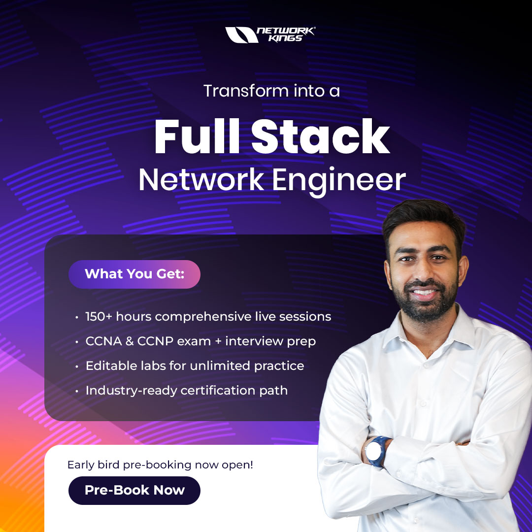 Full Stack Network Engineers Master Program - Master Advanced Networking Skills